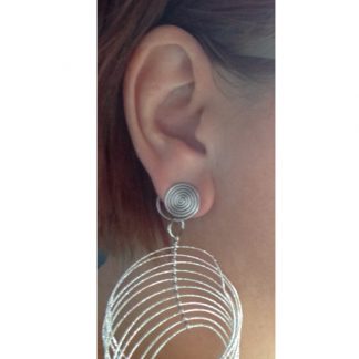 Wave Compression Pressure Clip-on Earrings